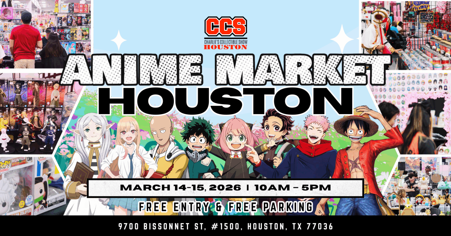 Events from February 7 – March 14 – Charlie's Collectible Show Houston